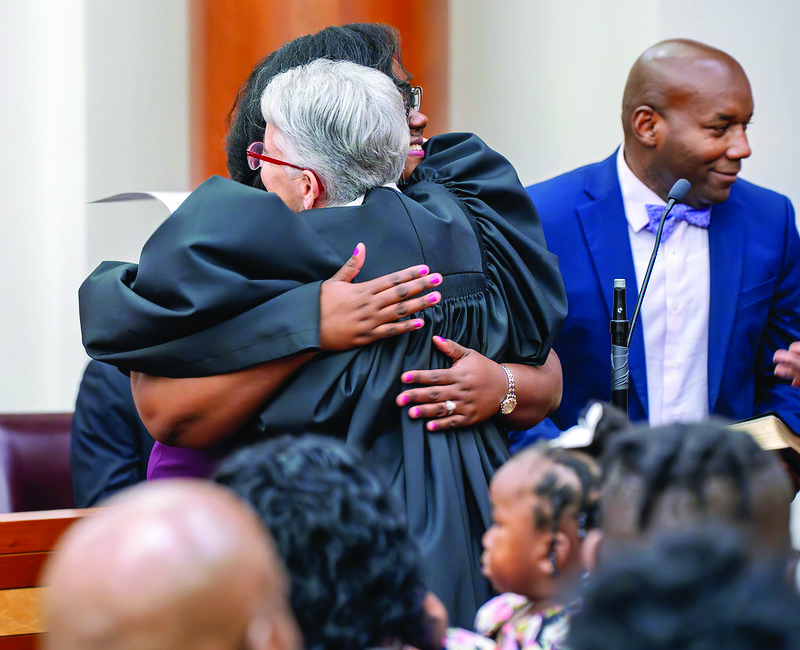 Breaking Barriers: Judge Talesha Saint-Marc’s Historic Investiture ...